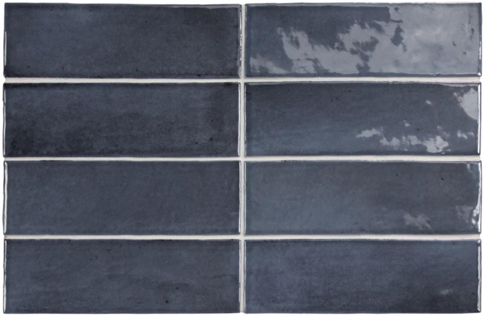Blue Porcelain Subway Tile 2x6 Glossy or Matte for Floor or Wall - Etsy