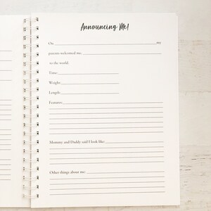 Personalized Baby Book Custom Baby Journal Baby Shower - Etsy