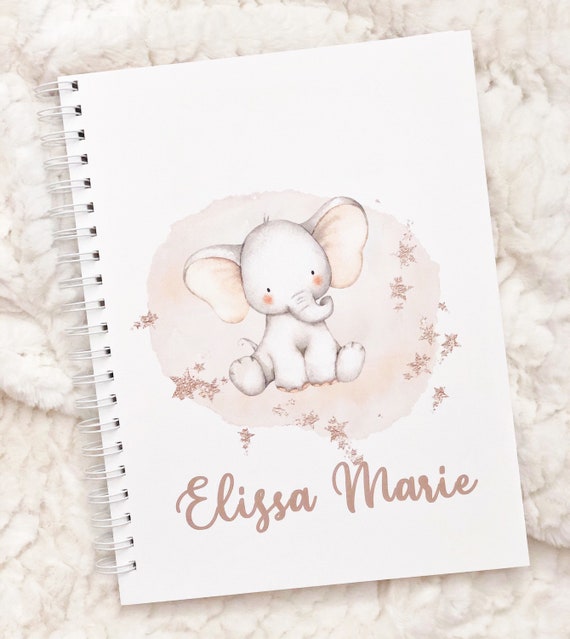 Personalized Baby Book Custom Baby Journal Baby Shower | Etsy