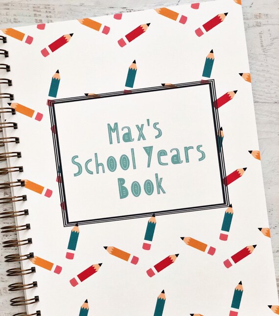 School Years Book School memory book Baby Book School days | Etsy