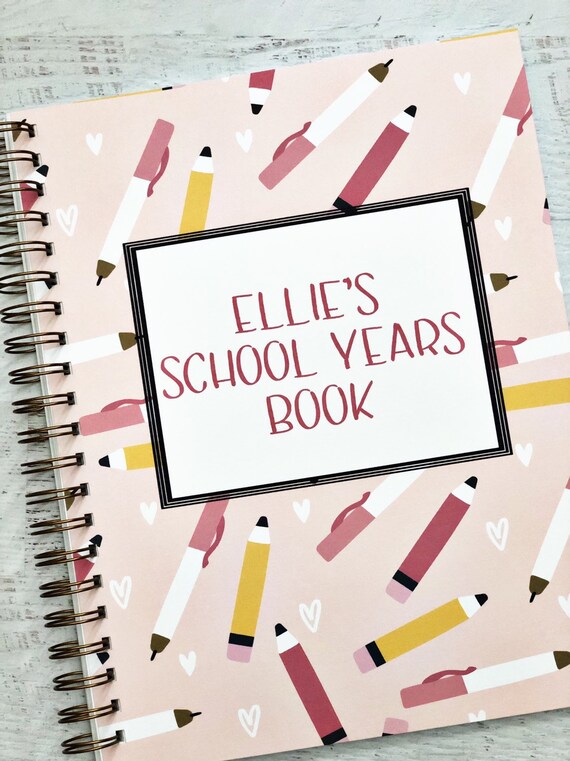 School Years Book School Memory Book Baby Book School Days | Etsy