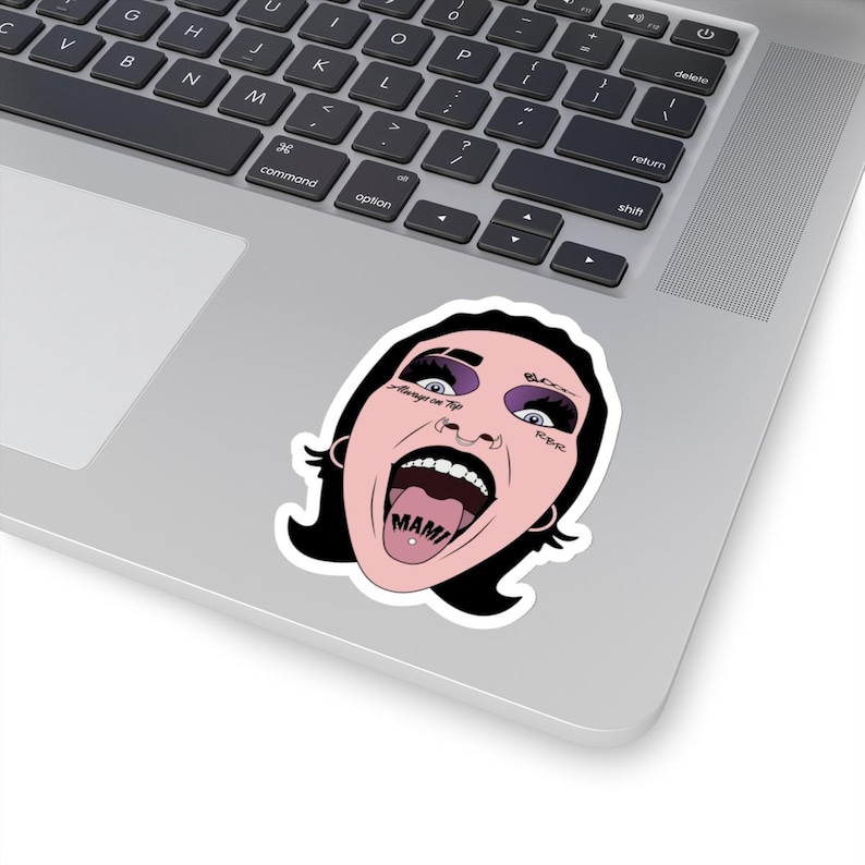 Rhea Ripley Sticker, Kiss-cut Sticker, WWE, My Own Design, Mami is ...