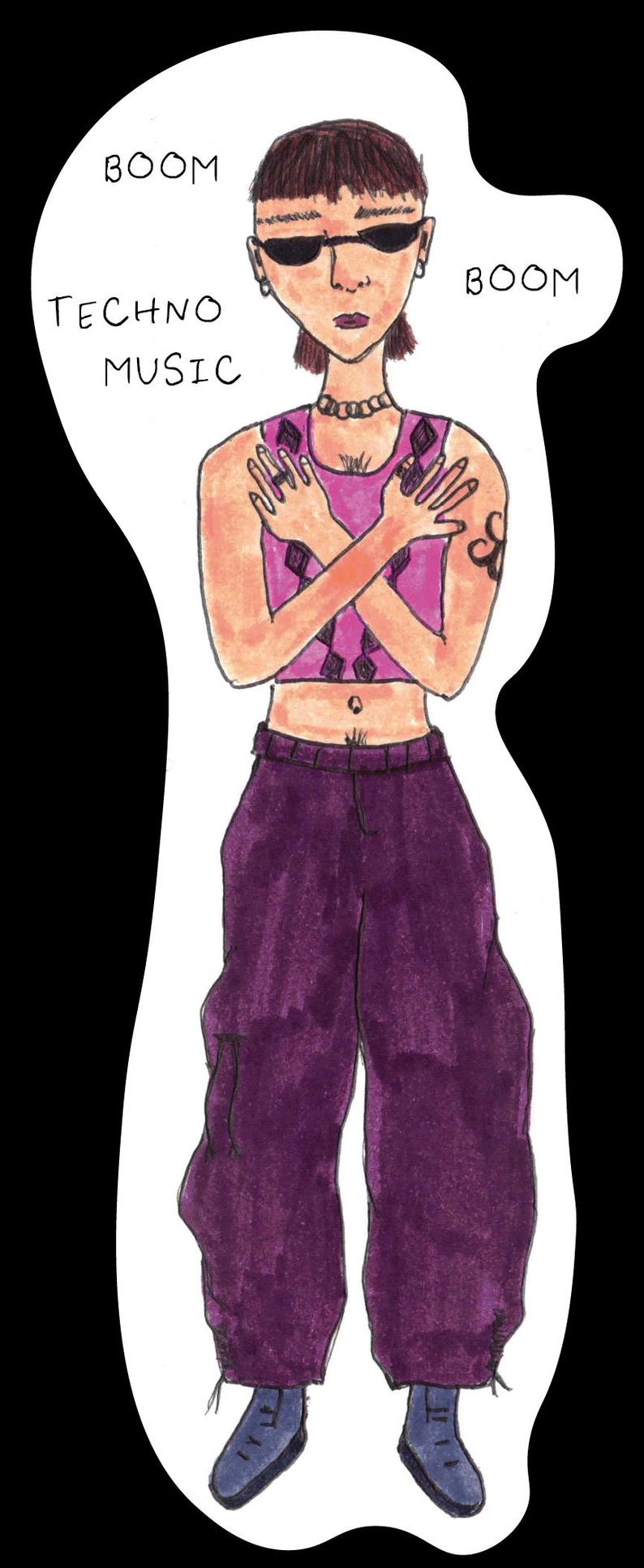 Nervous Stickers All of Them - Etsy