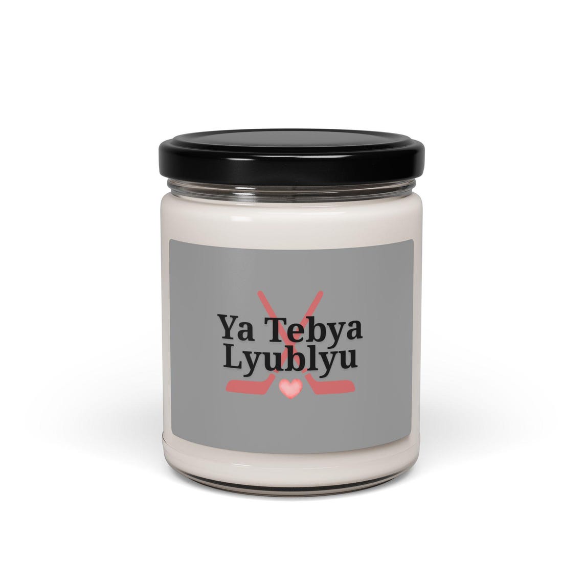 Ya Tebya Lyublyu Soy Candle | Hockey Romance Gift | Booktok Inspired ...