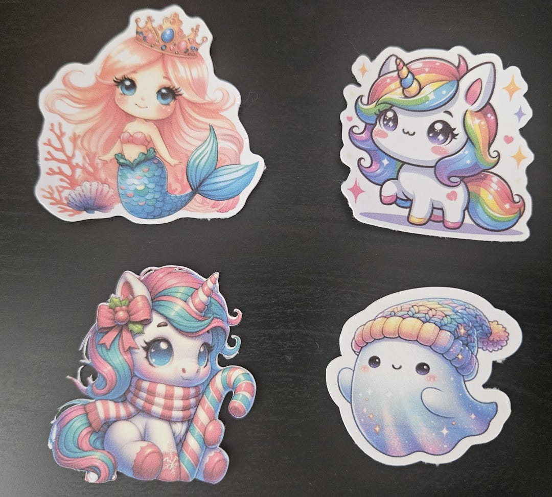 Mythical Creatures Sticker 8 Pack - Etsy