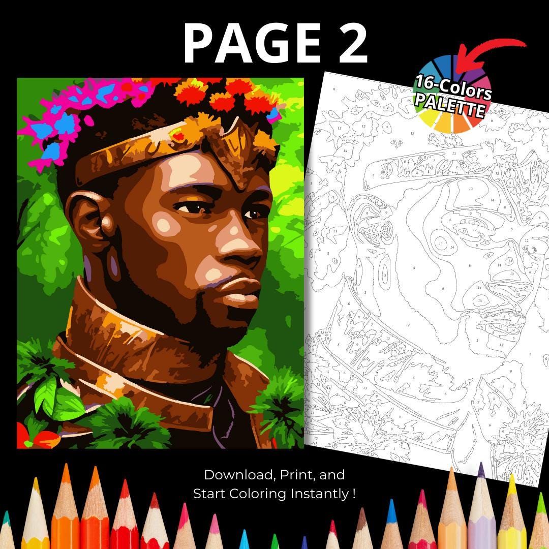Color by Number Coloring Book – 3 Fun Pages | Paint by Number PDF ...