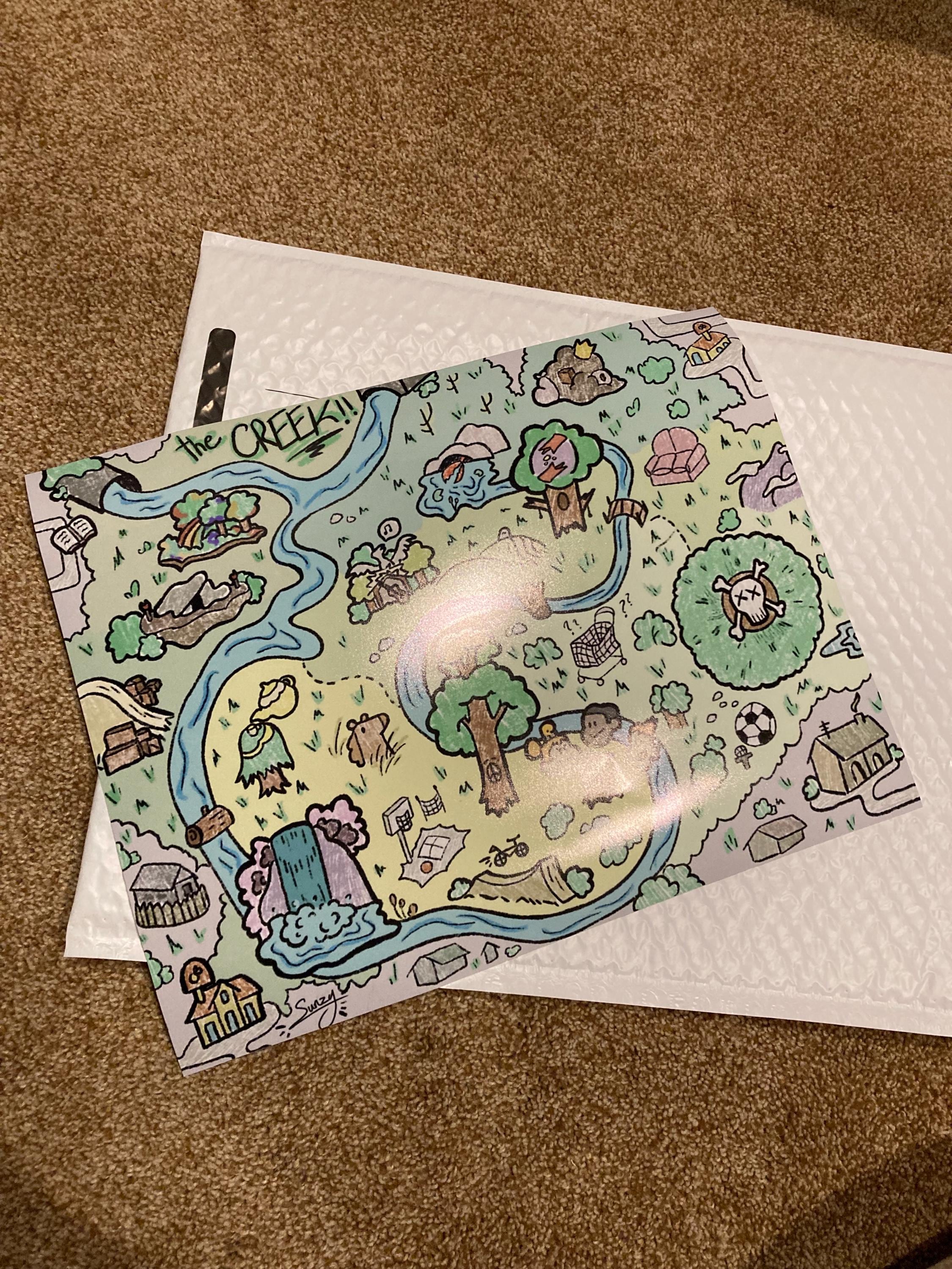 Craig’s Map Art Print From Craig of the Creek - Etsy