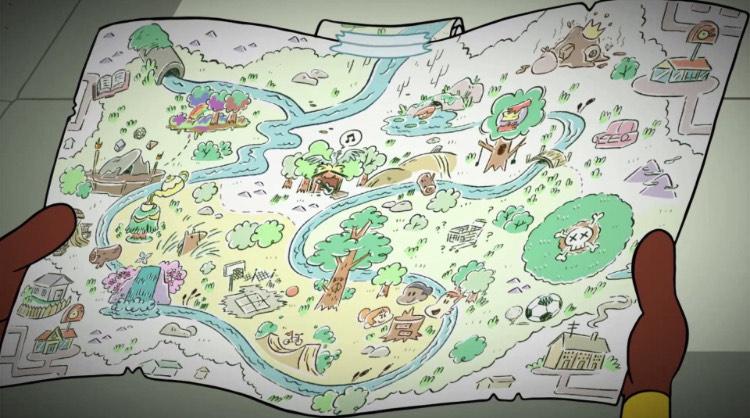 Craig of the Creek Map Coloring Page (DIGITAL PDF DOWNLOAD) - Etsy