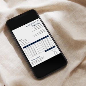 TM Construction Invoice Template Digital Download | Instant Download ...