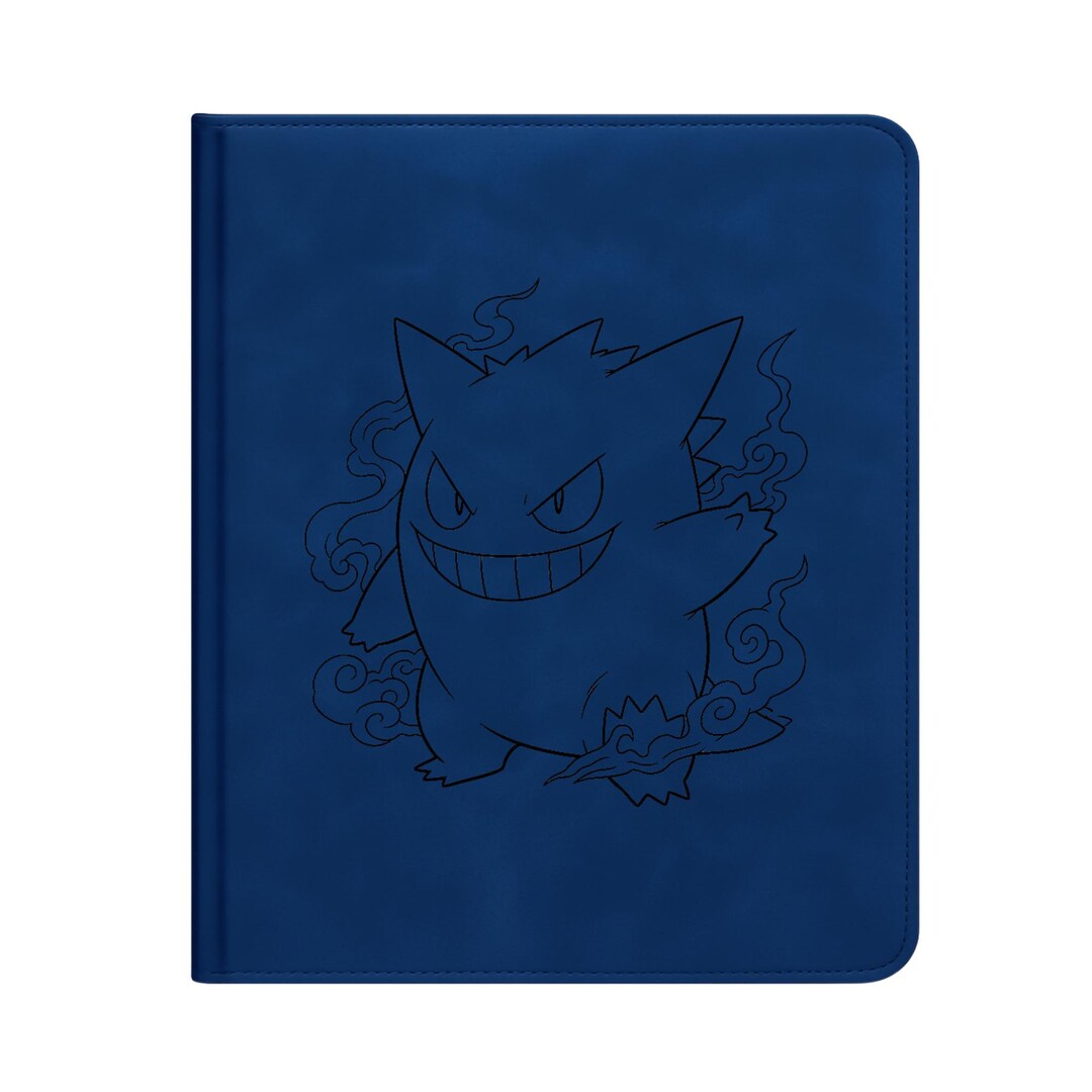 Top Loader Binder Gengar TCG Binder, Custom Pokemon Binder - Etsy