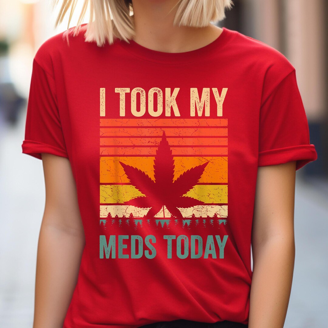 Weed T-shirt Funny Marijuana Cannabis Pothead Joint Pot Smoker Toker ...