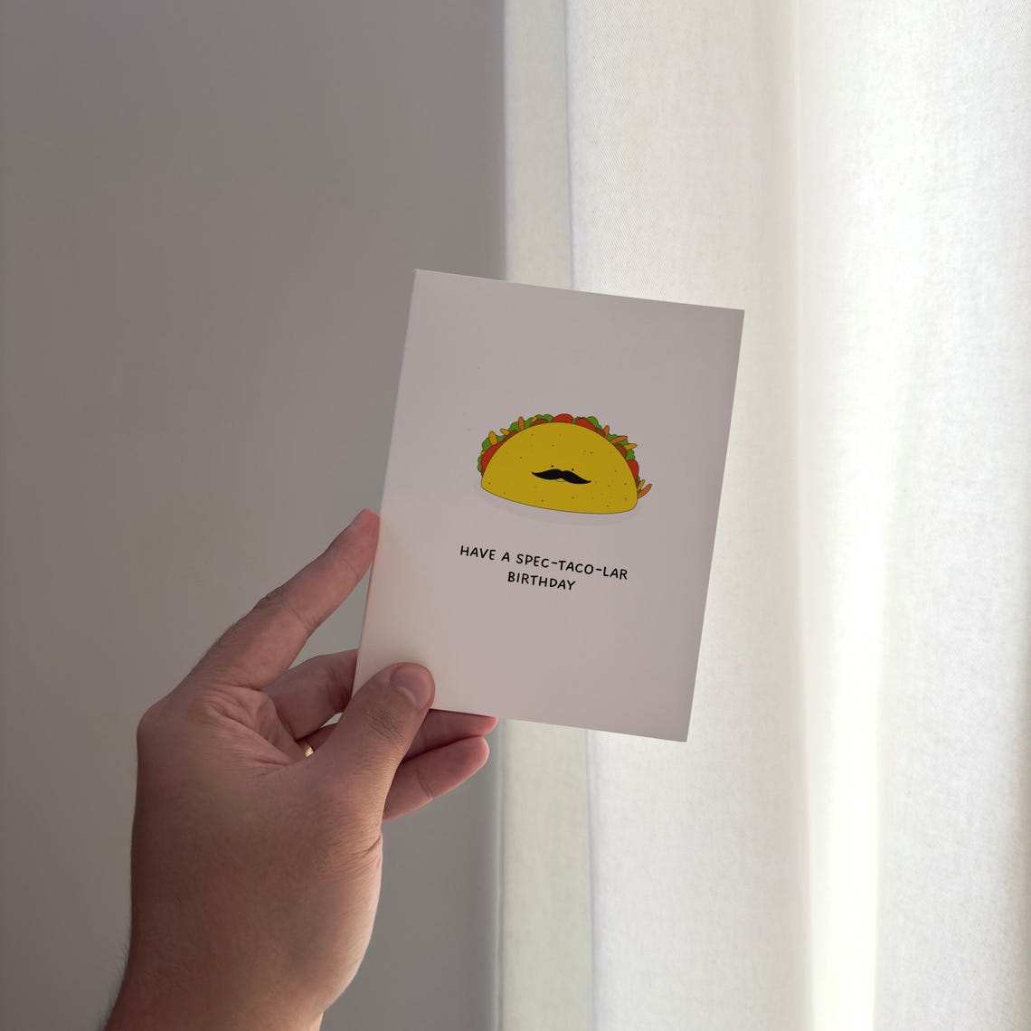 Birthday Card, Have A Spec-taco-lar Birthday Happy Birthday Greeting ...