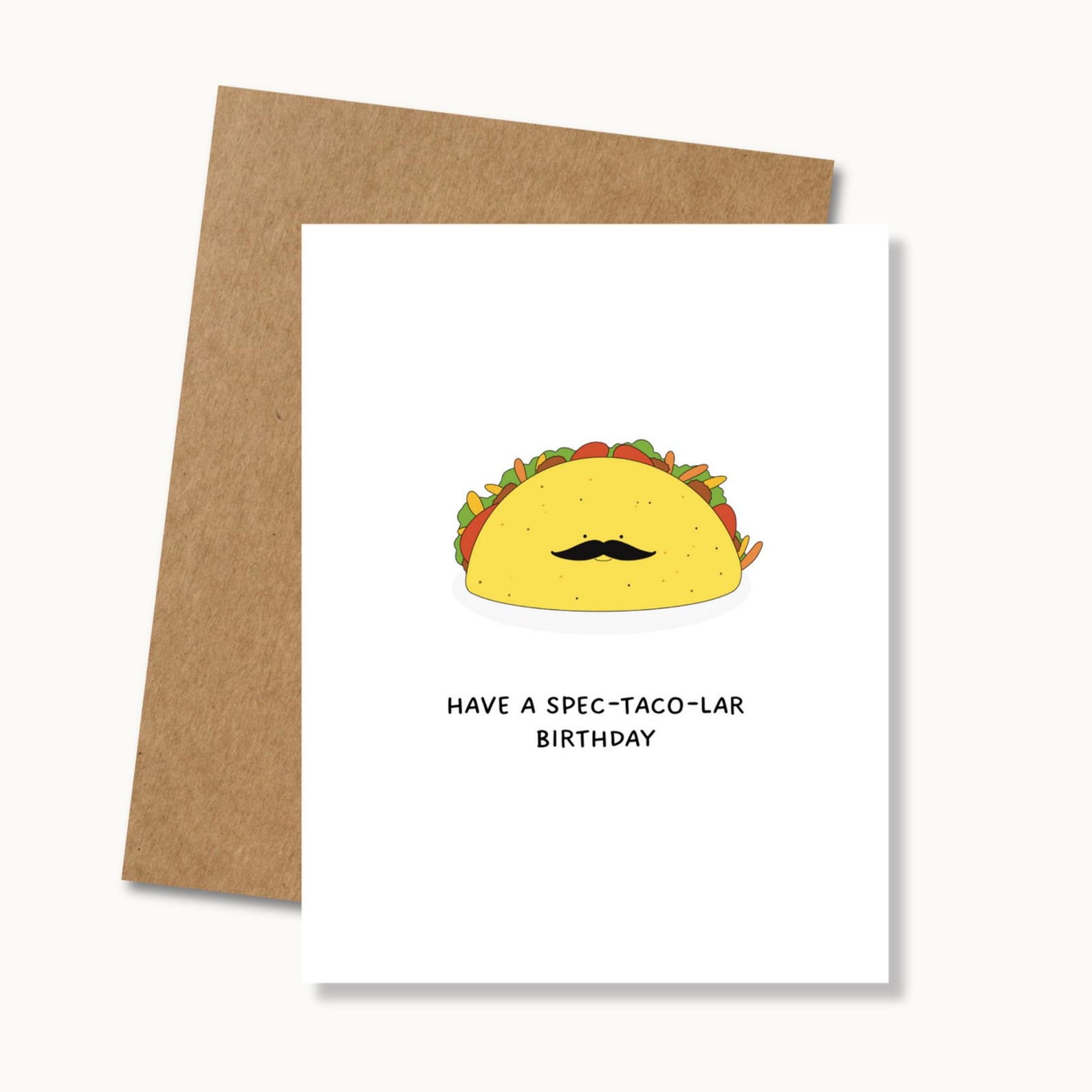 Birthday Card, Have A Spec-taco-lar Birthday Happy Birthday Greeting ...