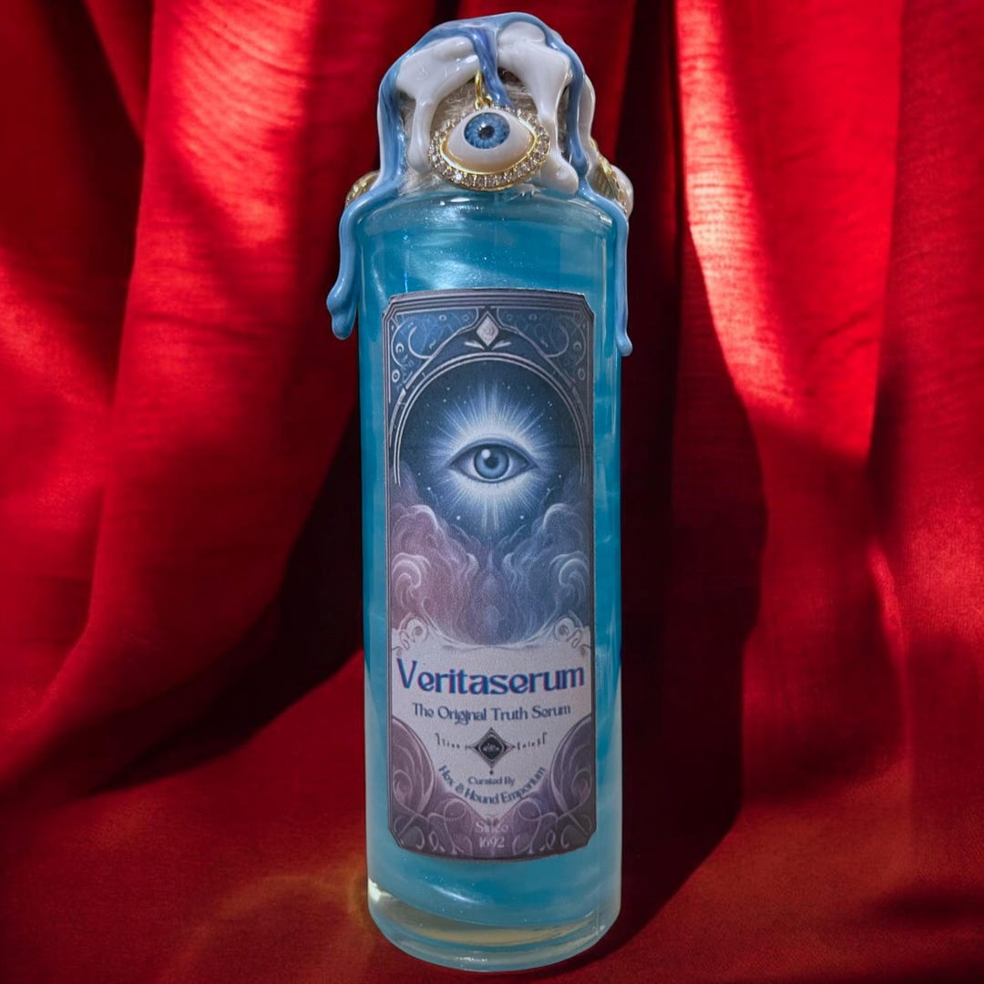 Veritaserum Potion Bottle: Color Changing Truth Serum, Wizarding Decor ...