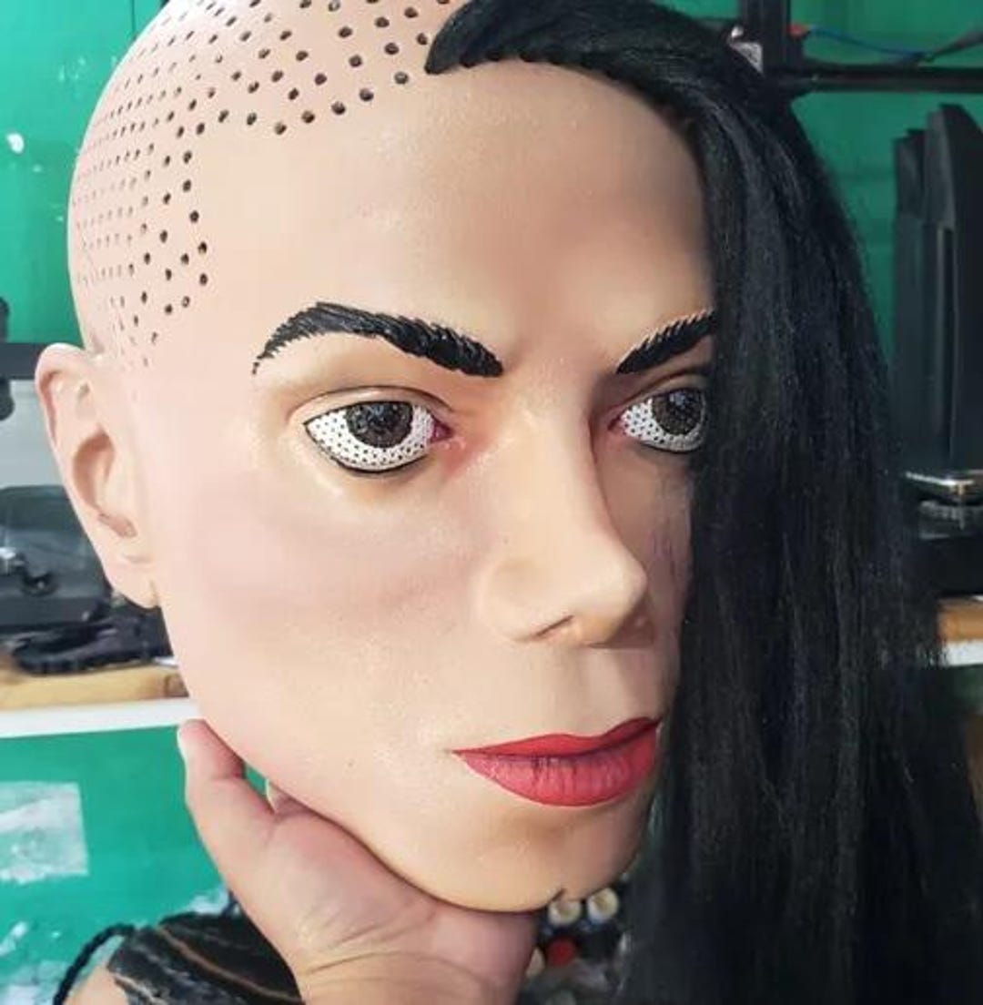 Michael Jackson Big Head Mask - Etsy