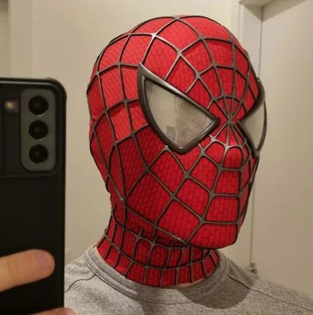 Spiderman Tobey Mask - Etsy