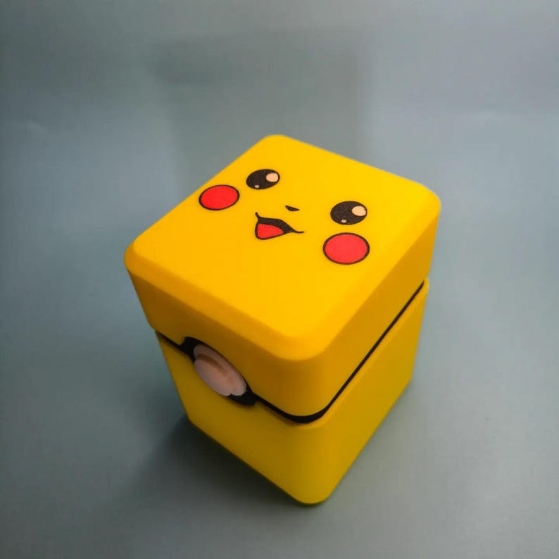 Custom Pokemon Deck Box Pokemon Card Storage Unique Gift for Pokemon ...
