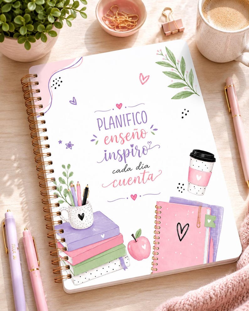 Teacher Binder Covers Bundle, Printable Teacher Planner Covers, Back to ...
