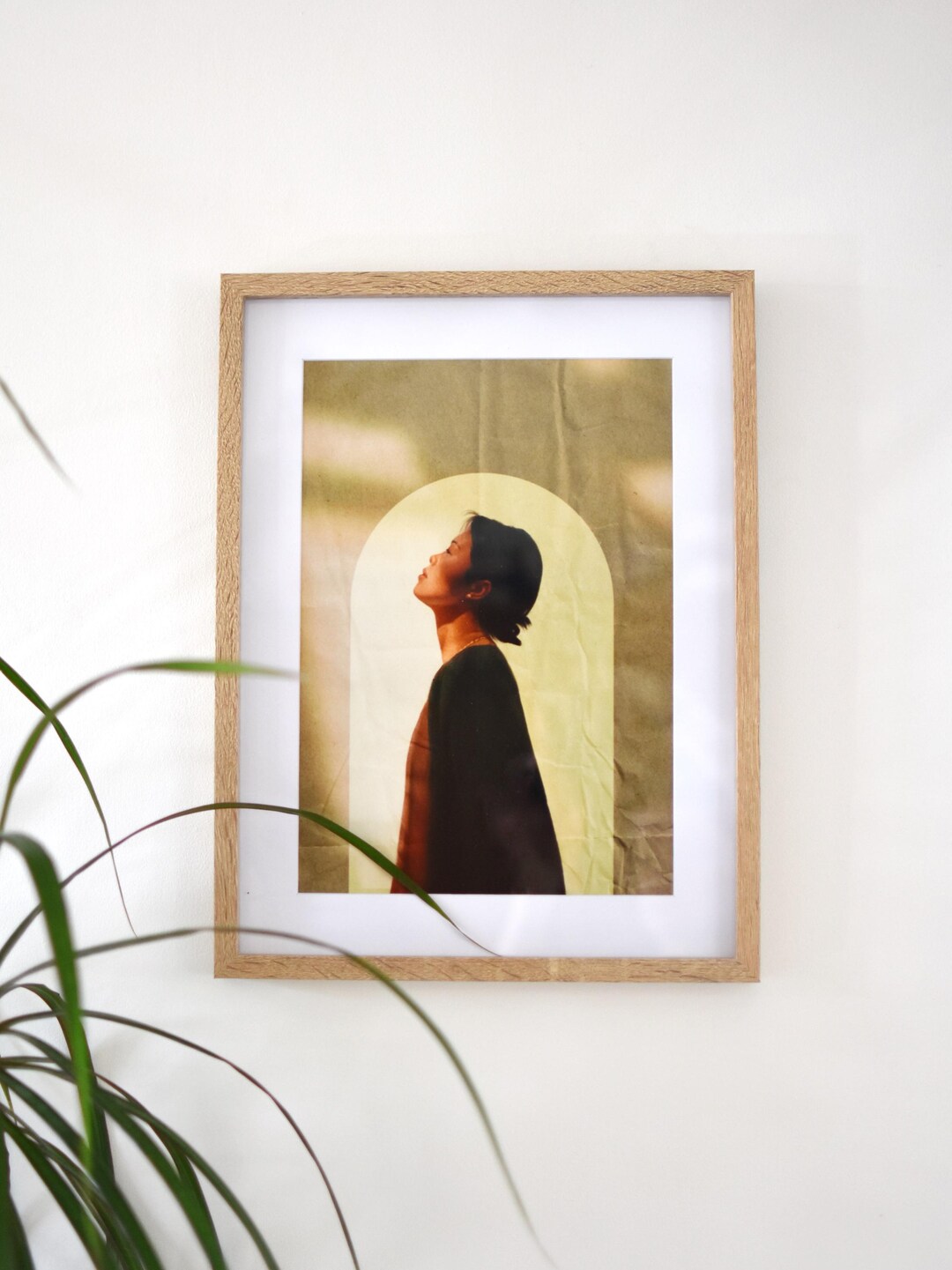 Remain | A4 Art Poster, Digital Drawing on Textured Paper, Peaceful ...