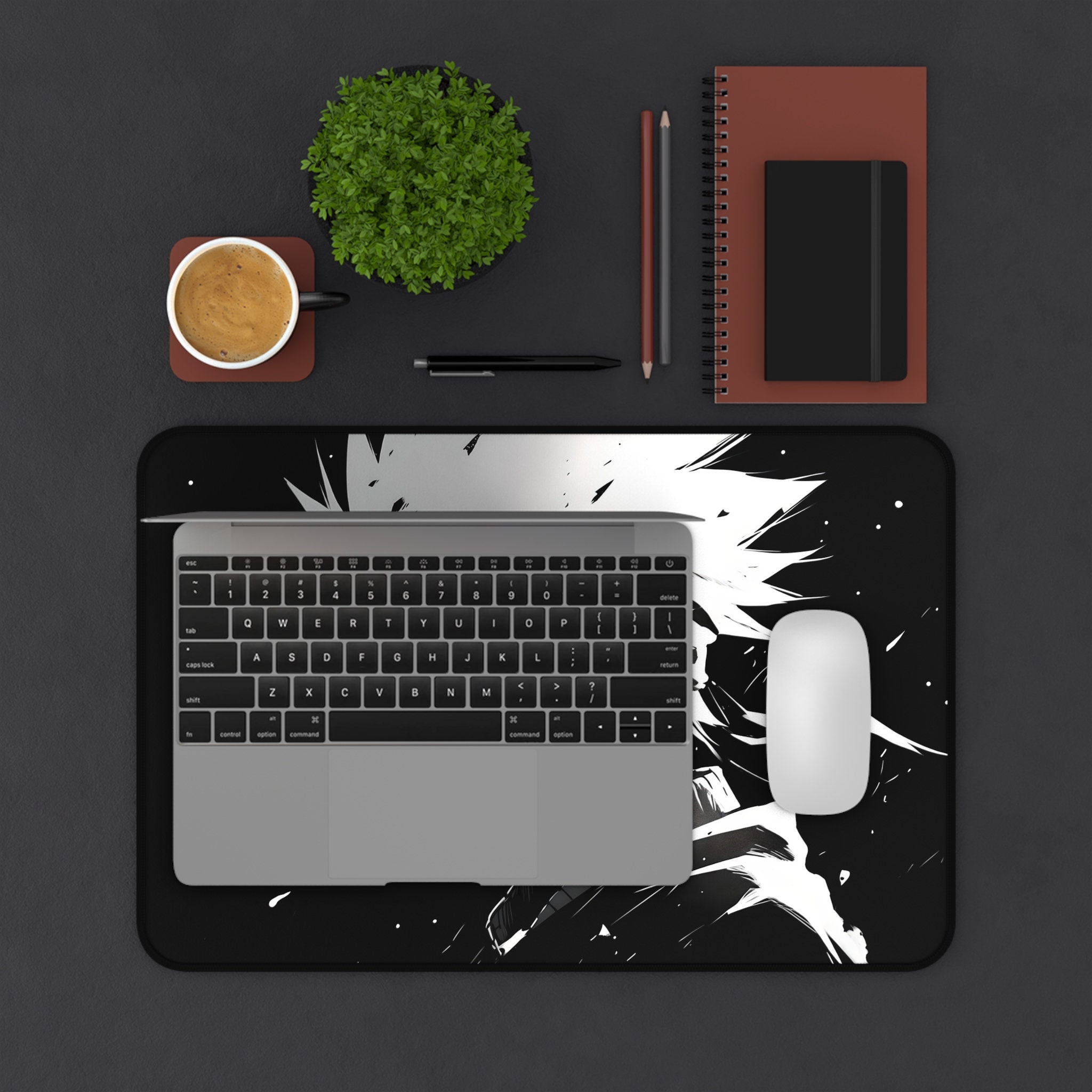 Kakashi Hatake Mouse Mat, Anime Mouse Mat, Long Desk Mats, Aesthetic ...