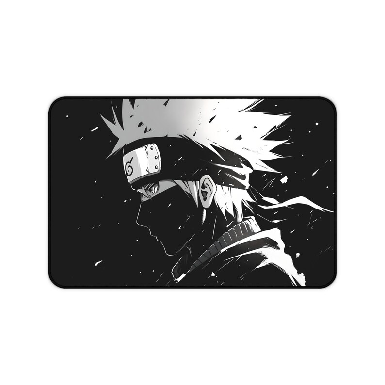 Kakashi Hatake Mouse Mat, Anime Mouse Mat, Long Desk Mats, Aesthetic ...