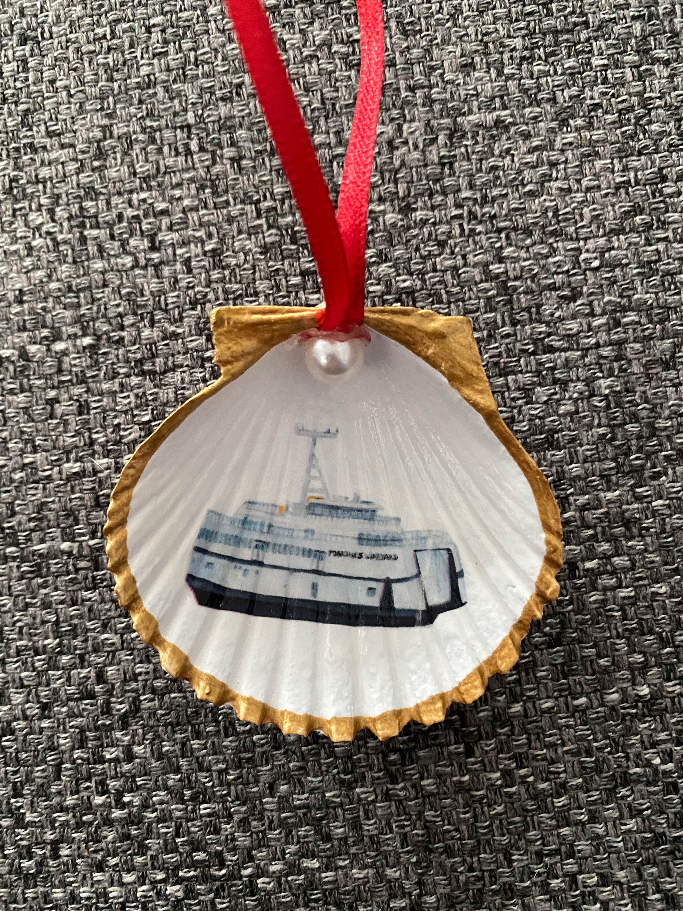 Variety of Martha's Vineyard Scallop Shell Ornaments - Etsy