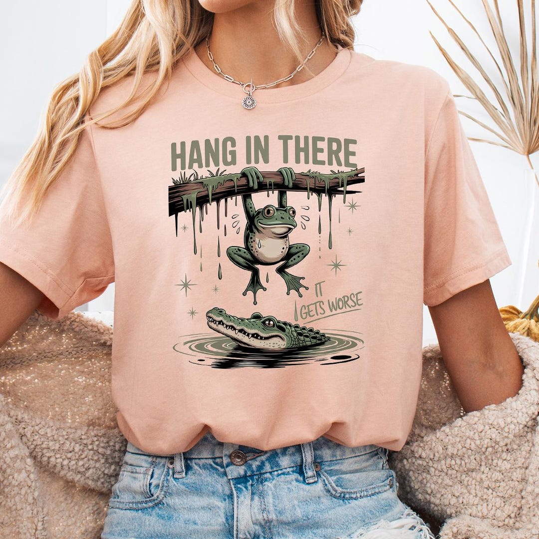 Comfort Colors Frog Meme Shirt, Sarcastic Humor Tee - Etsy