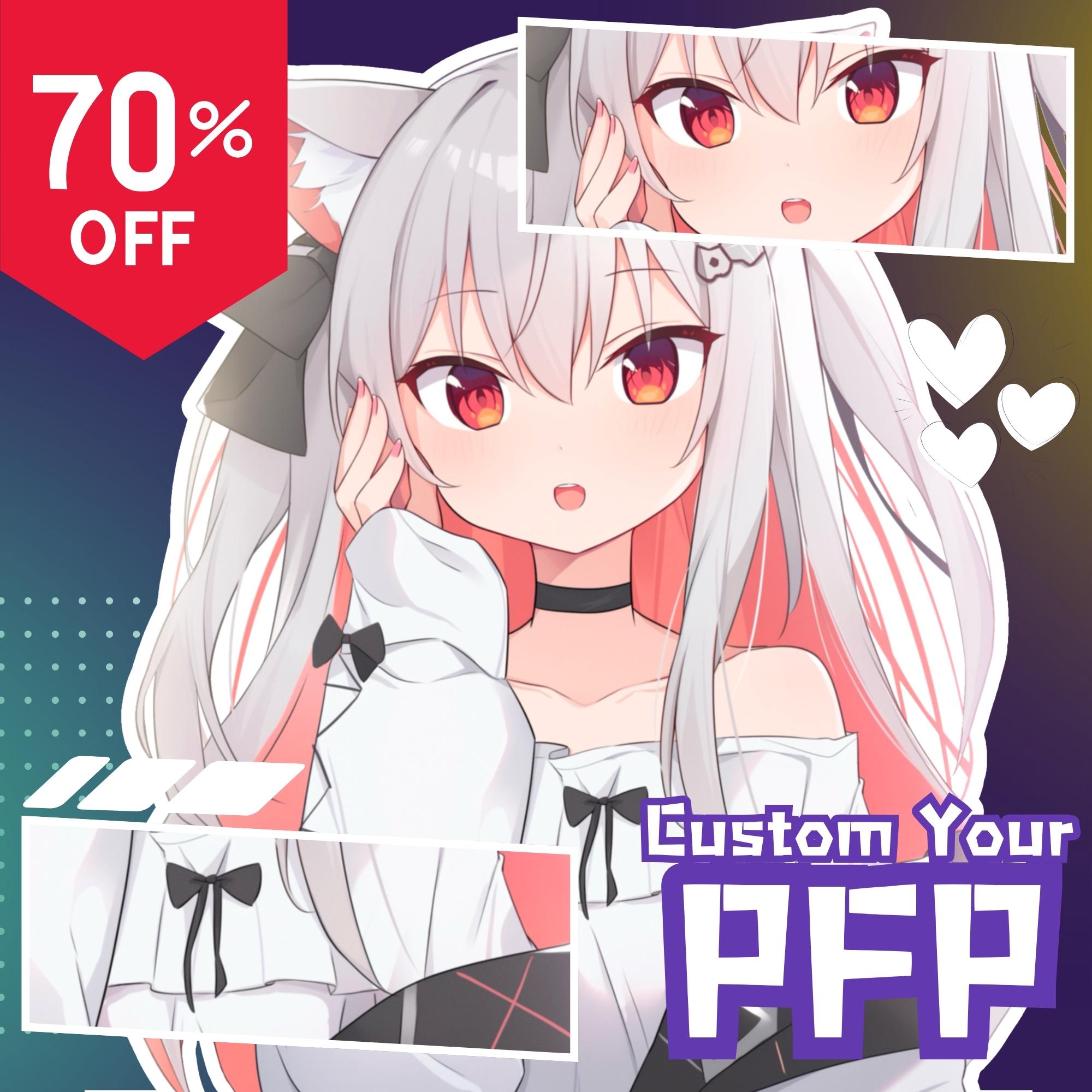 Custom PFP Avatar | Anime Profile Icon Commission for Social Media ...