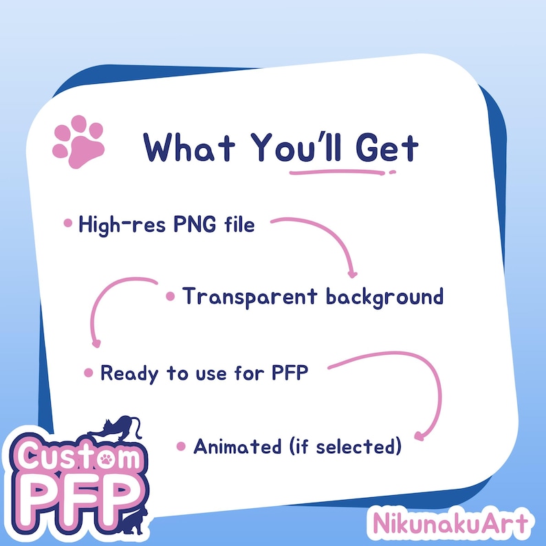 Custom Anime Profile Picture | Bust-up PFP for Vtuber, Streamer, or OC ...