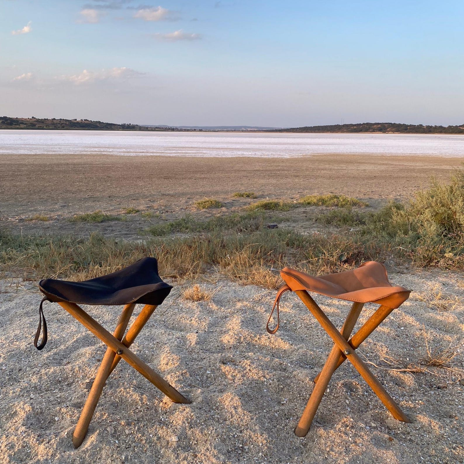 Handmade Leather Tripod Stool – Viking Style Folding Chair - Etsy