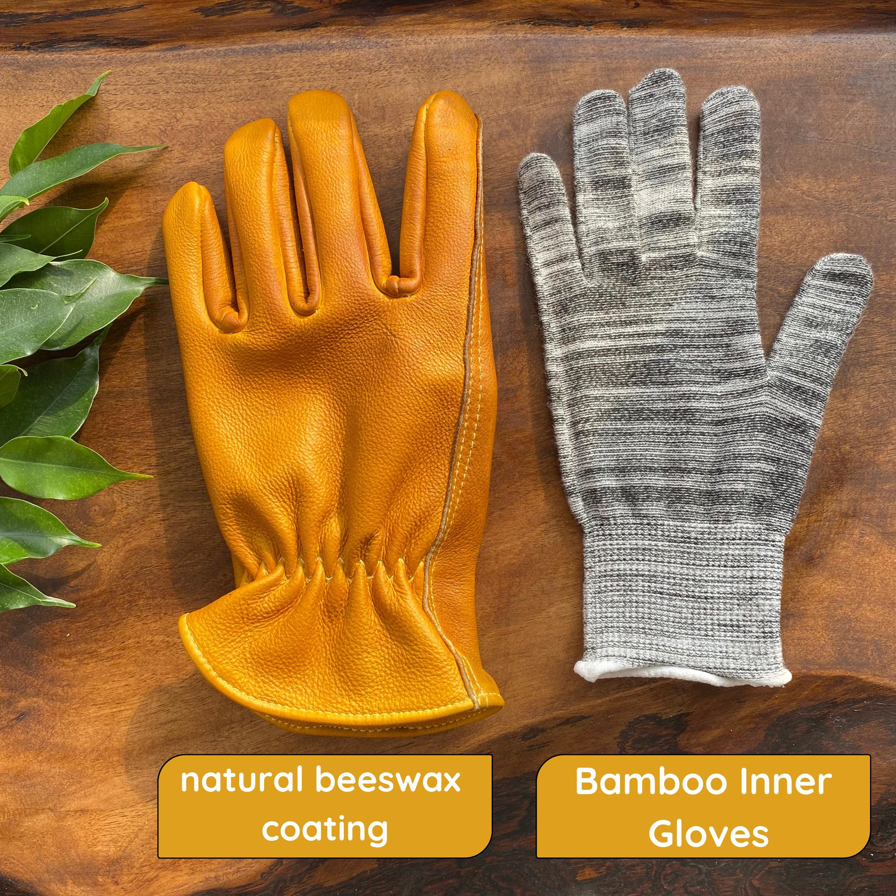 Cowhide Leather Work Gloves – Bushcraft, Garden and Riding - Etsy