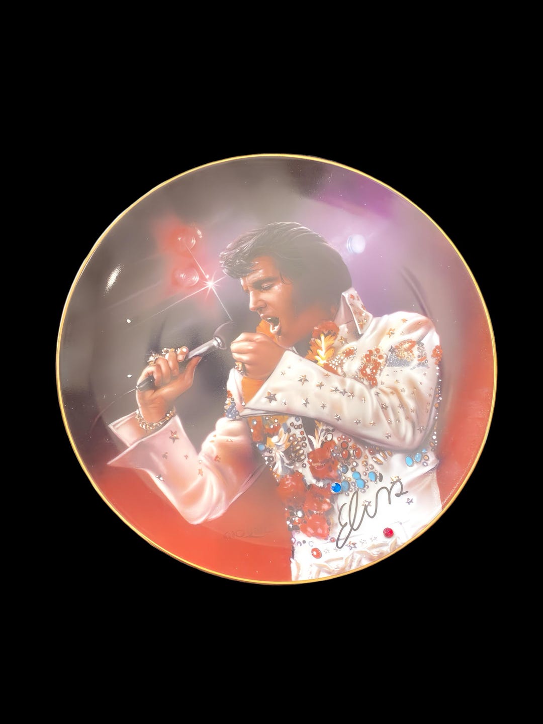 Elvis Plate Bradford Exchange - Etsy