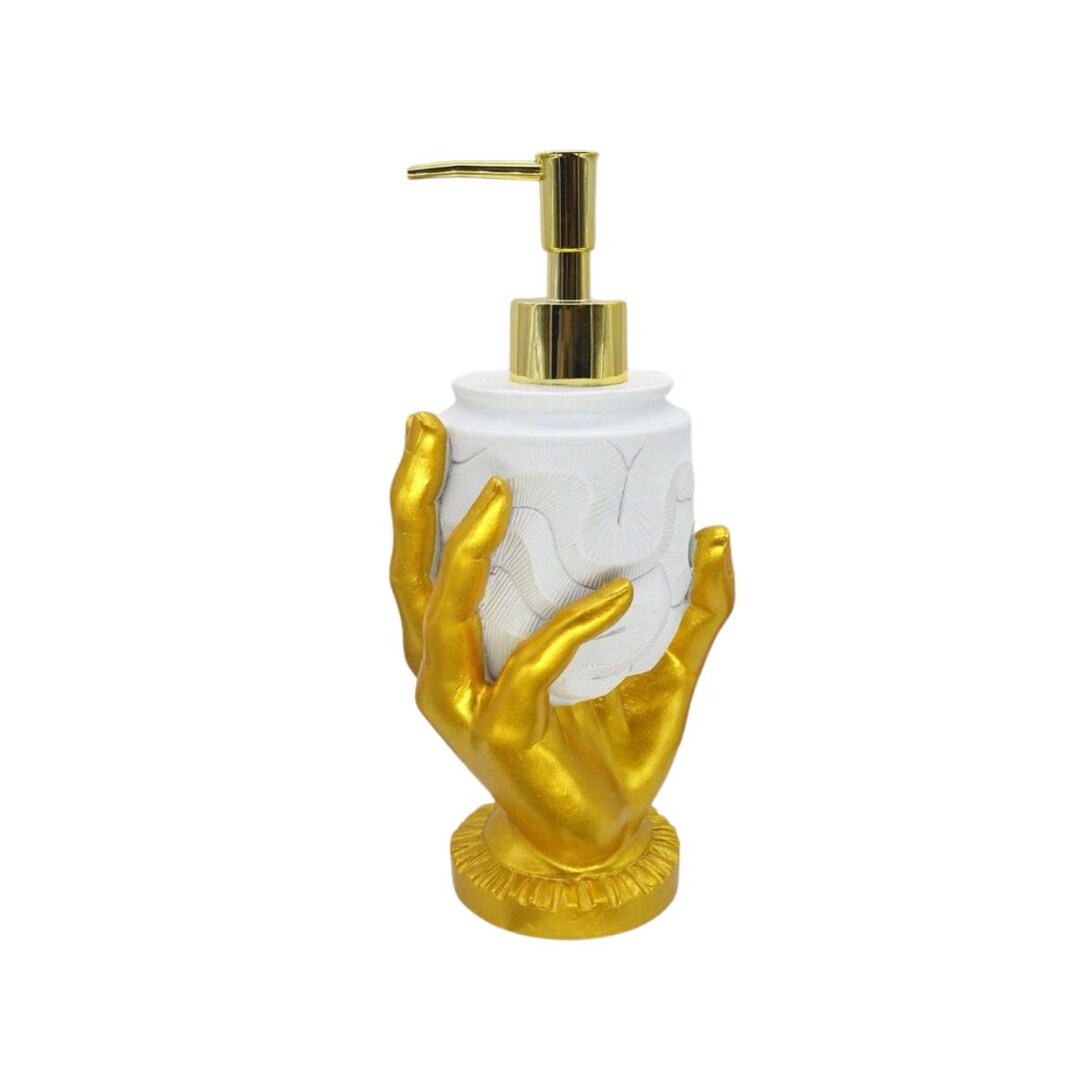 Luxury Soap Dispenser 350ml Unique Bathroom Decor, Modern Gift Idea ...