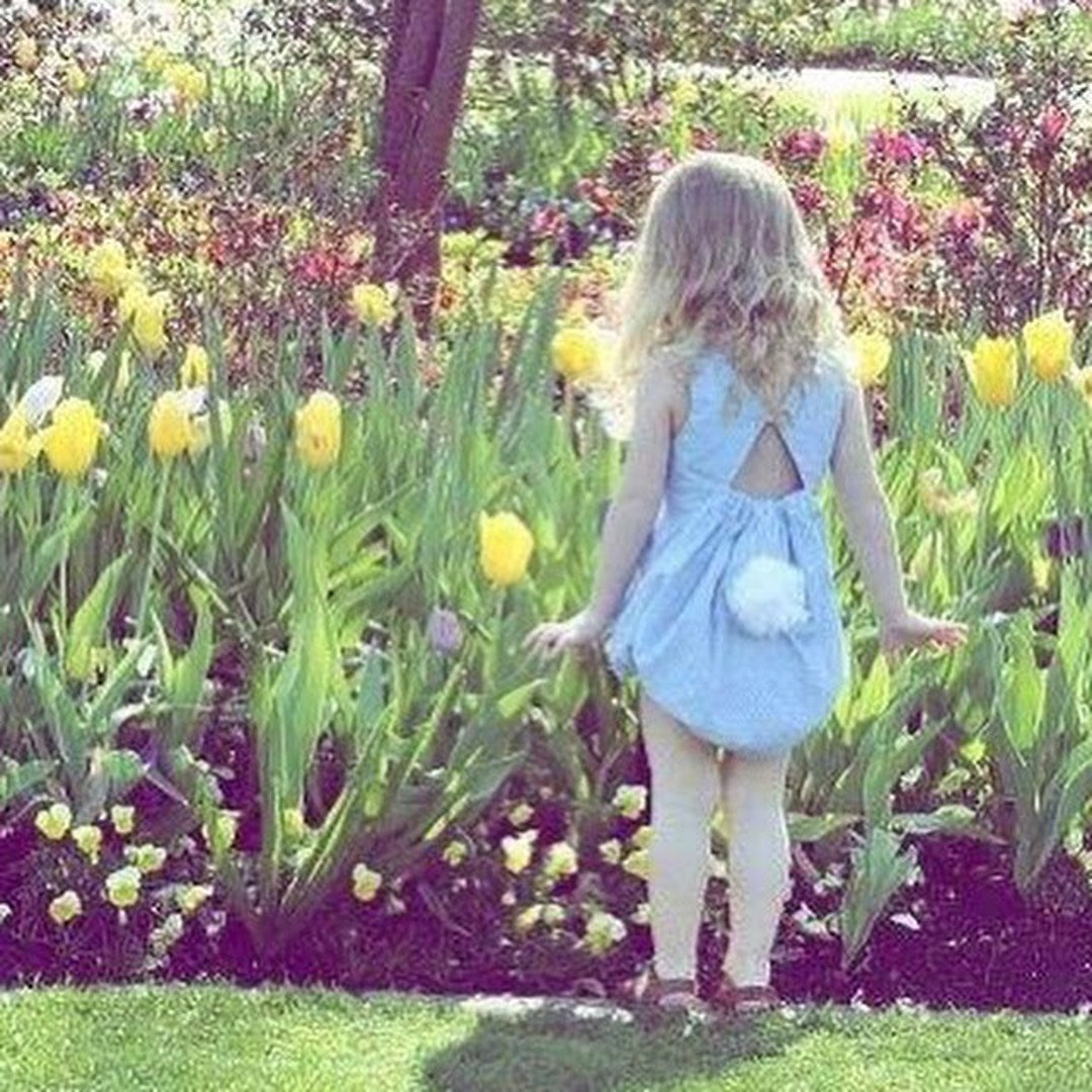 Baby Easter Bunny Romper, First Easter, Baby Girl Easter Outfit, Infant ...