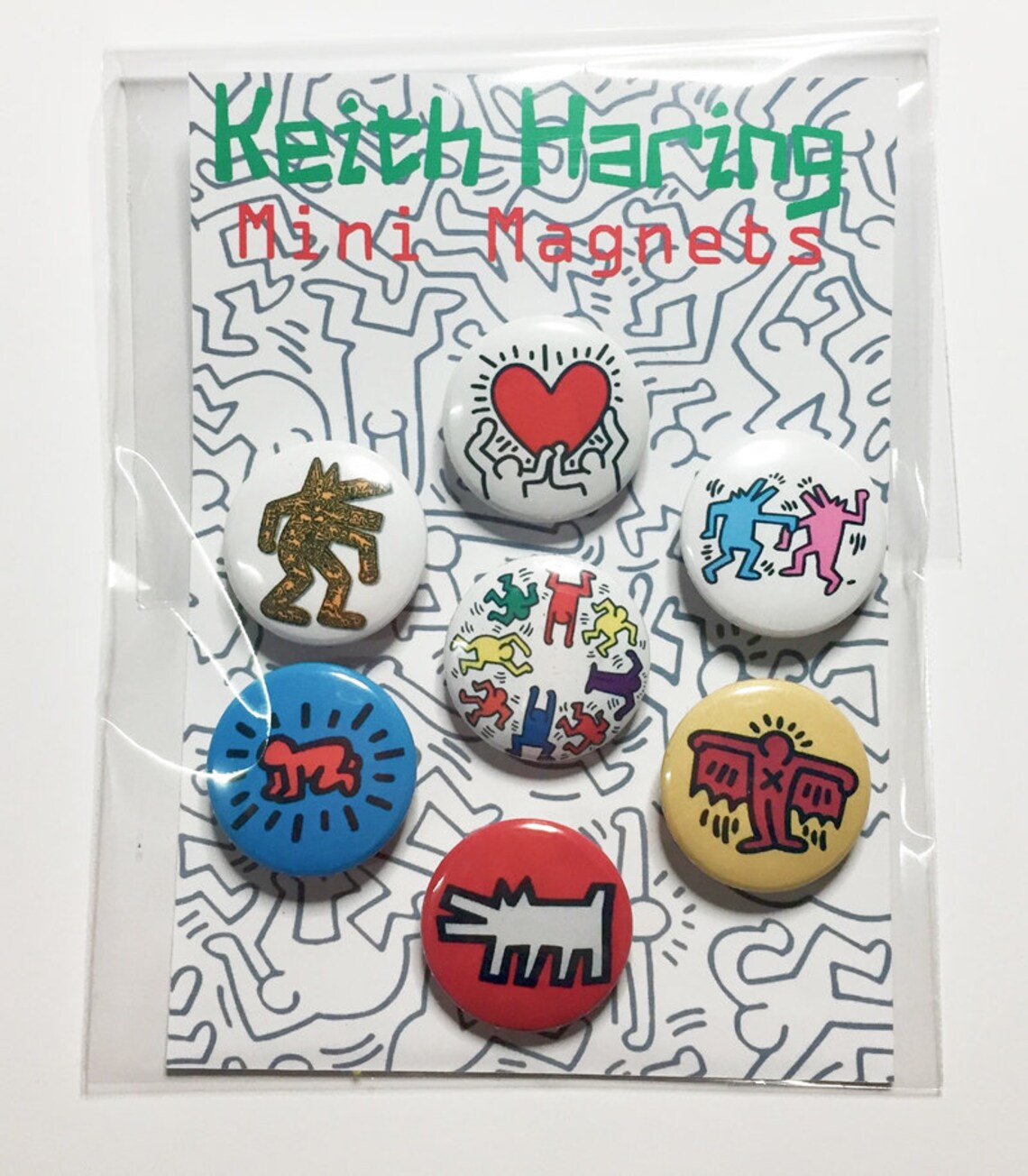 Keith Haring Pins or Magnets - Etsy