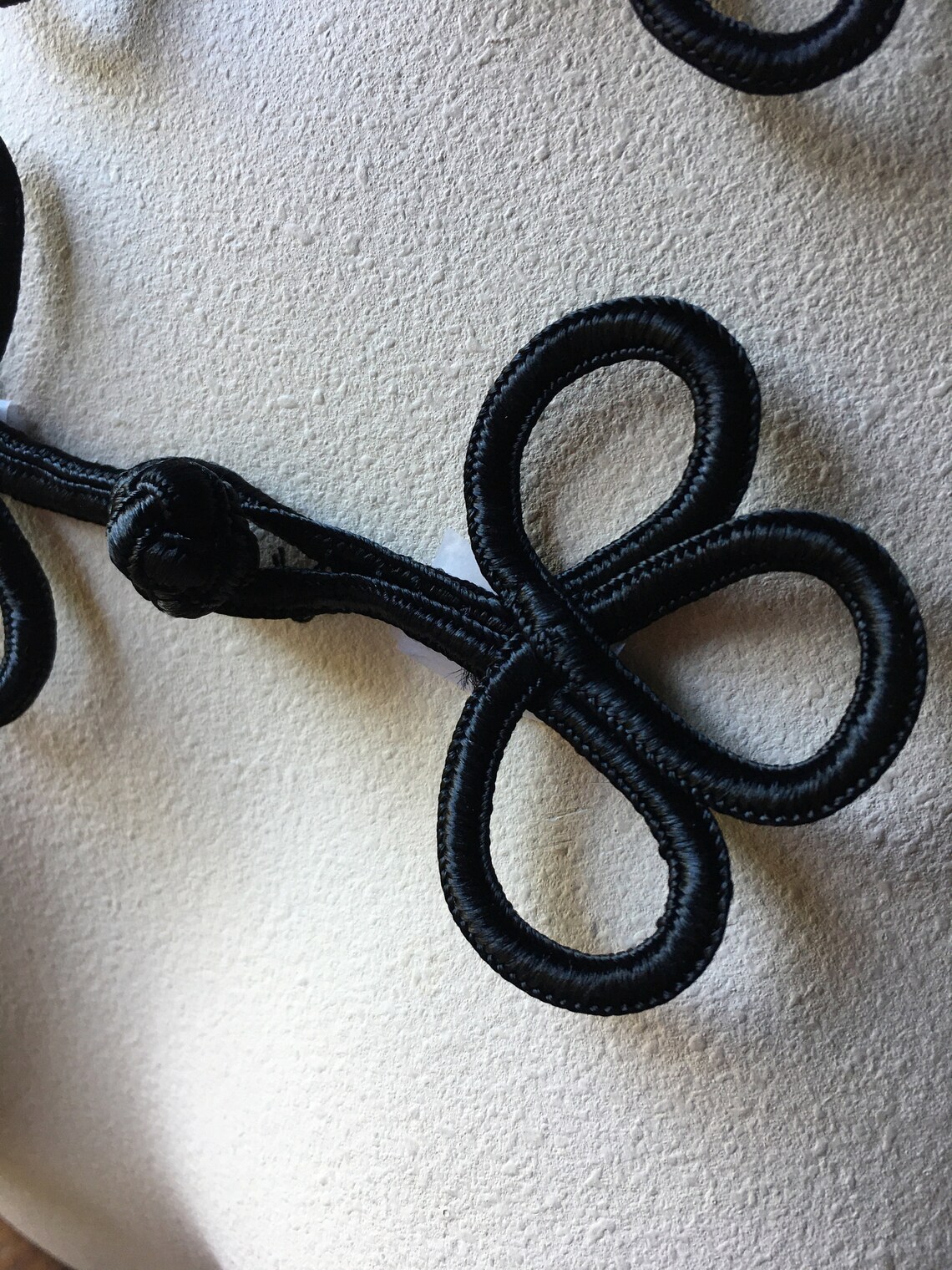 2 BLACK Frog Closures Chinese Buttons for Garments | Etsy