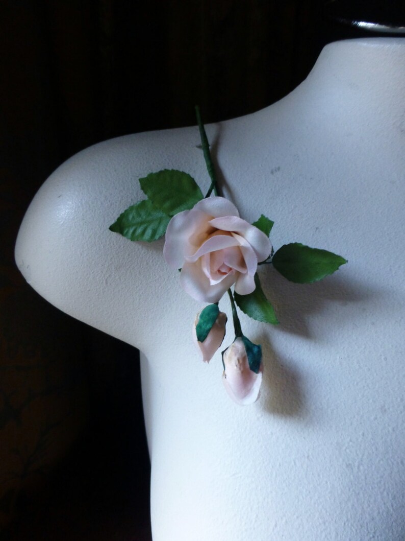 DOZEN Peach Rose & Buds Vintage Silk for Bridal Boutonnieres | Etsy