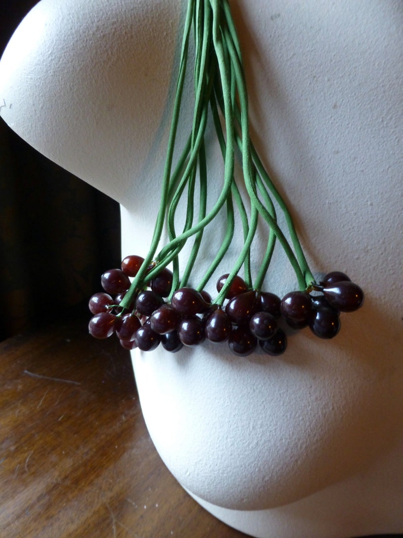 Yellow Berry Cluster Vintage in Yellow for Bridal - Etsy