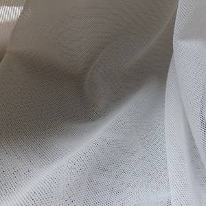 STRETCH Net Power Net in IVORY for Swimsuits, Lingerie, Skating ...