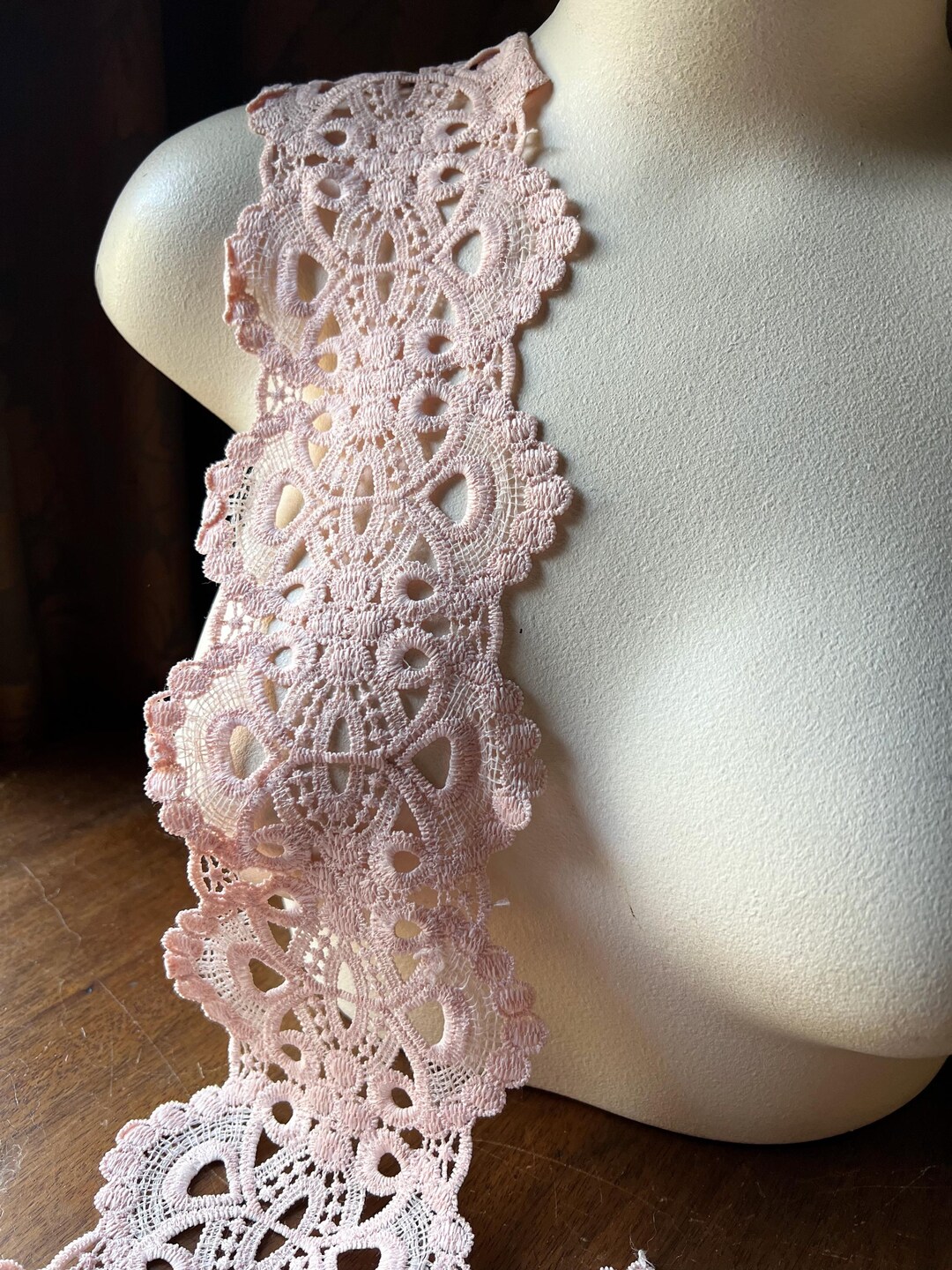 Peach PINK Lace for Garments, Costumes, CL 3001new - Etsy