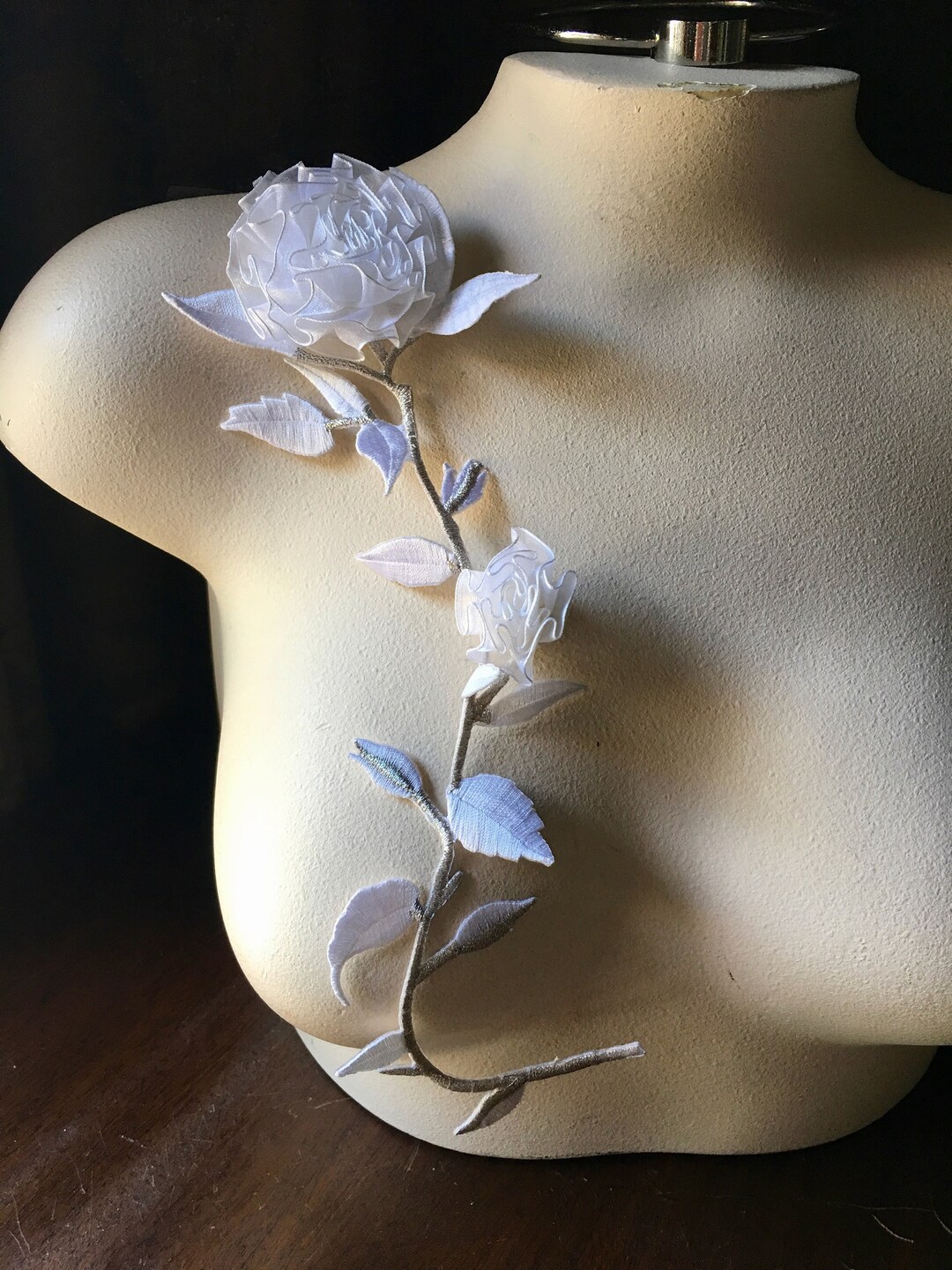 White Flower Applique for Bridal Lyrical Ballet Costumes - Etsy