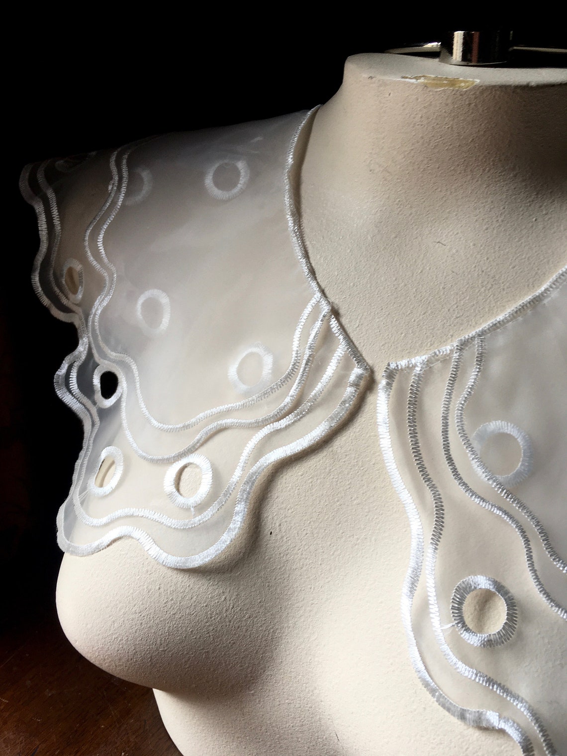 White Collar RBG Lace for Fake Collars Sweaters Costume | Etsy