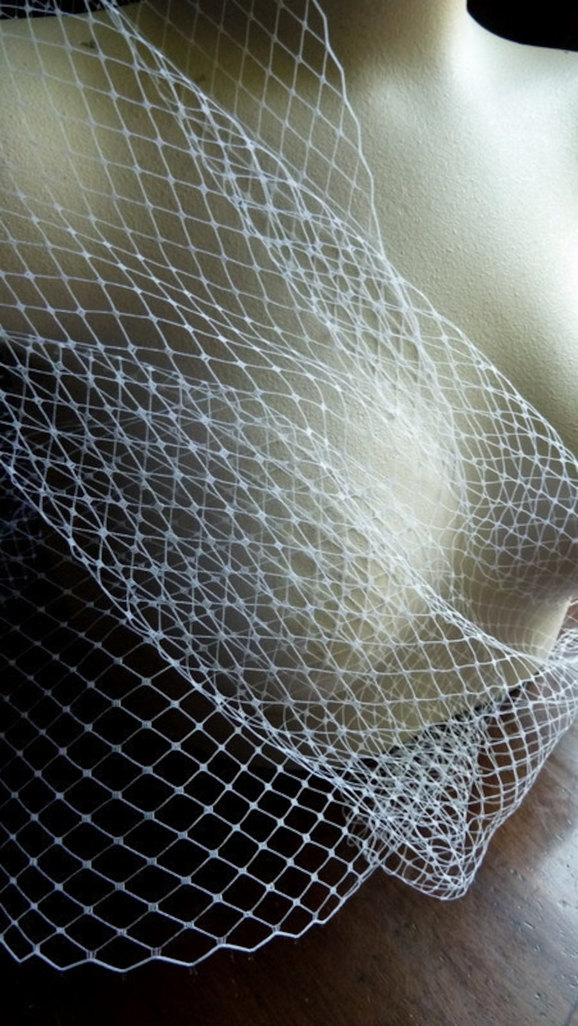 BLACK 9 Russian Veiling for Birdcage Veils Bridal | Etsy