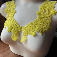 Yellow Lace - Etsy