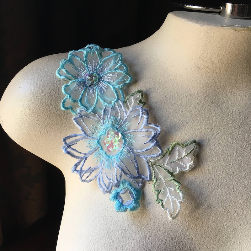 Organza Applique - Etsy
