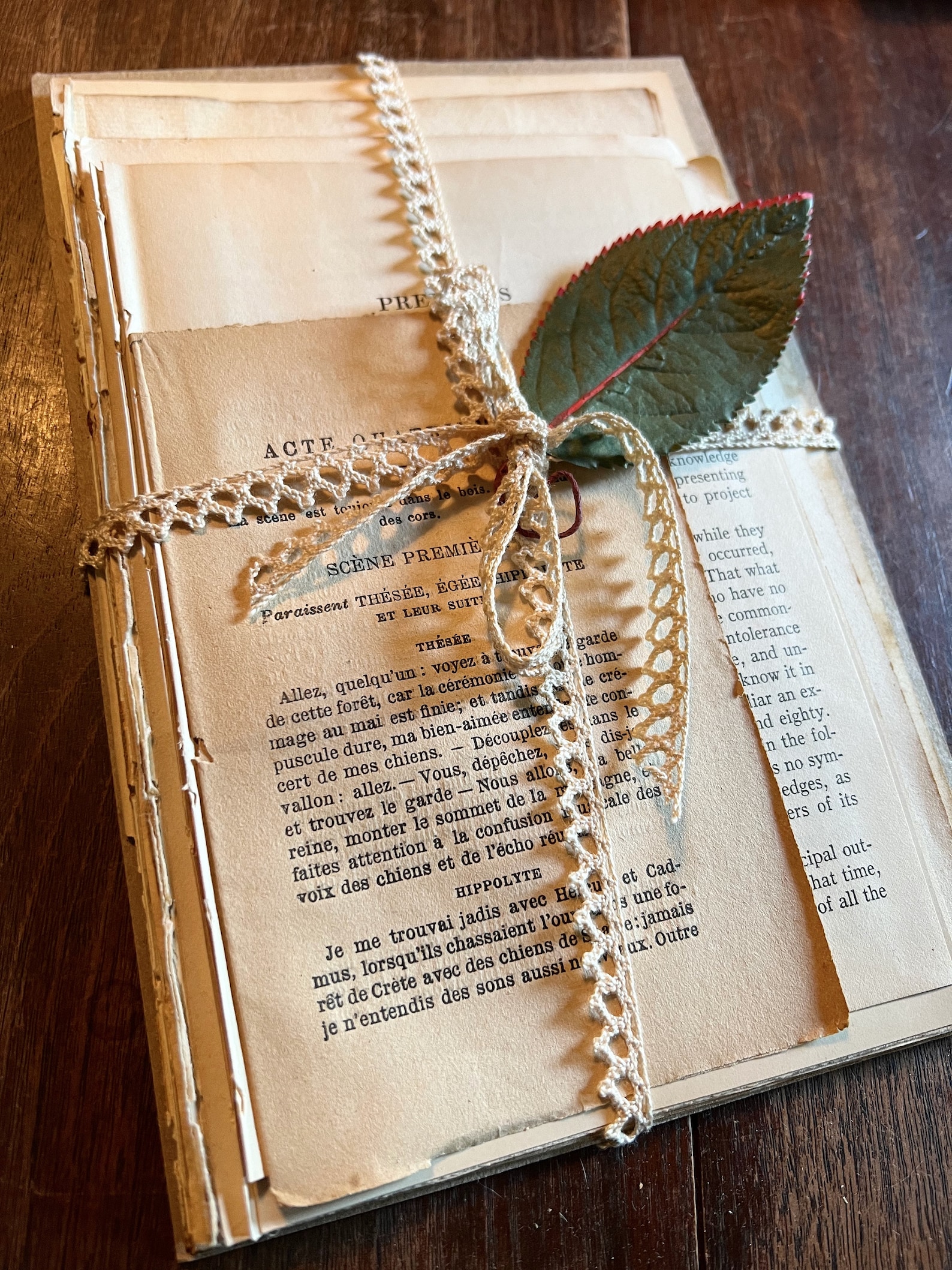 Antique Paper Book Pages 1700's to Early 1900's for - Etsy