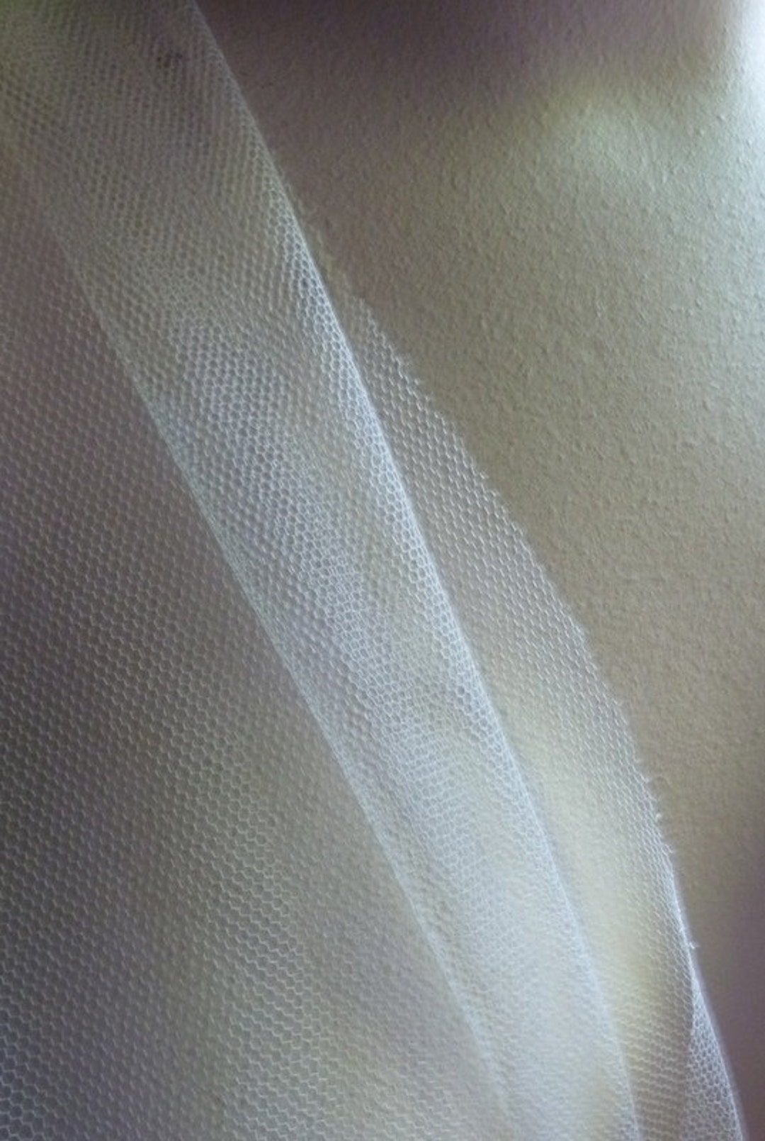 Ivory Silk Tulle Netting Sample, Fine English Veiling - Etsy
