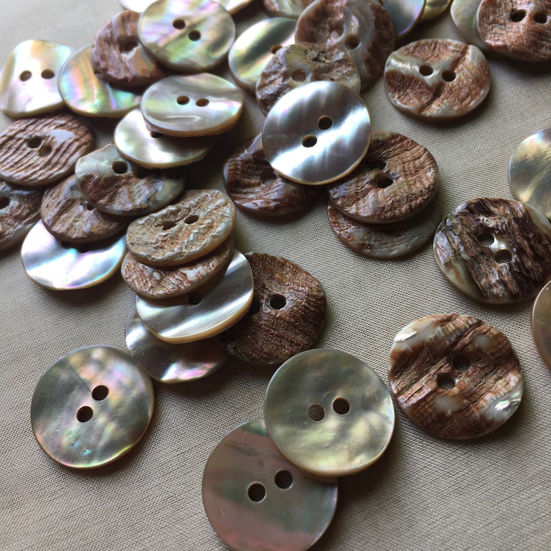 Abalone Buttons - Etsy