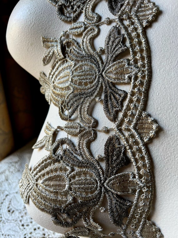 Gold Bronze Metallic Venise Lace Trim for Medieval Period Costumes Reenactment Cosplay Garments CL 6049 Etsy UK