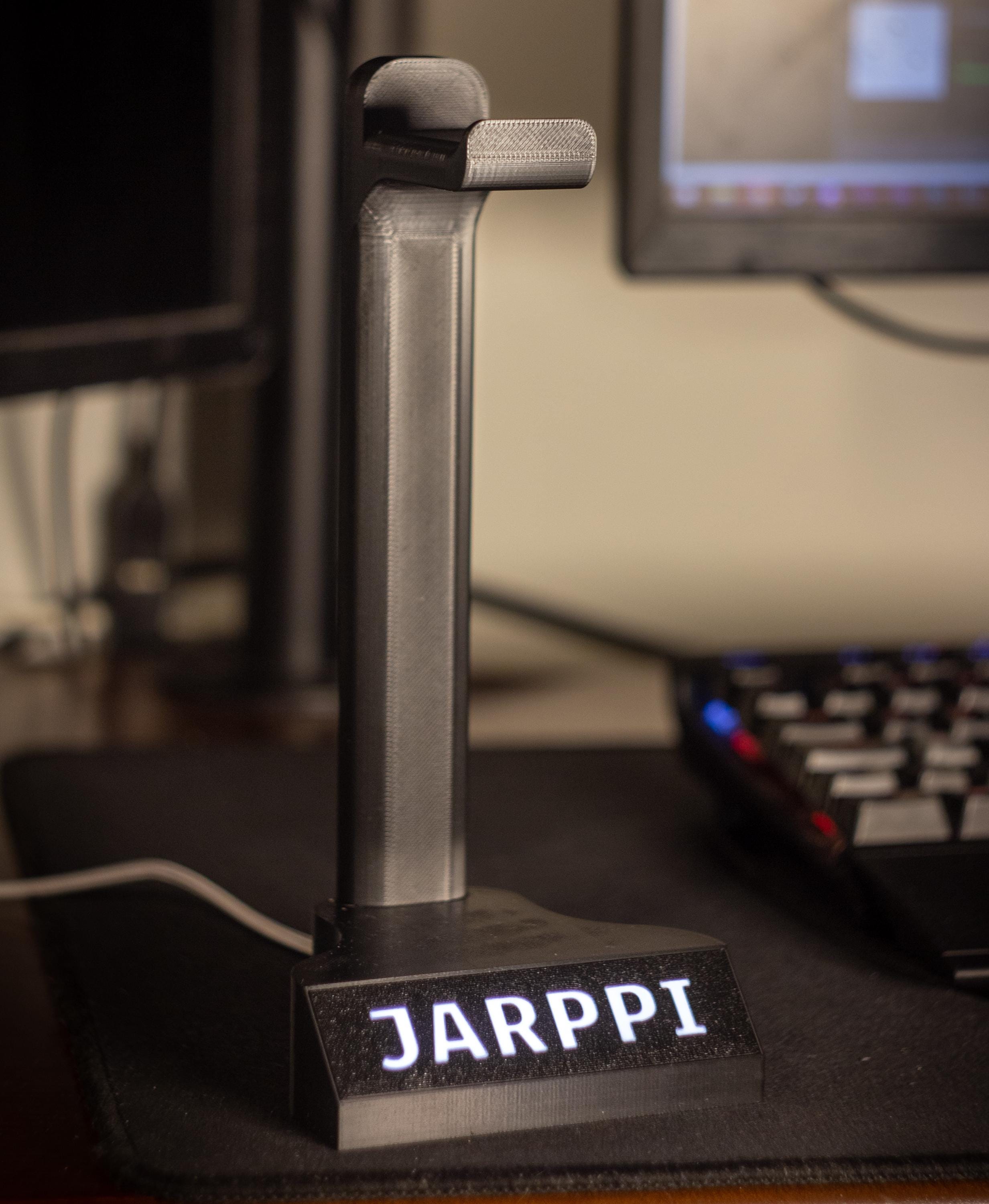 Custom Headphone Stand With LED Name Plate – Personalized Gaming ...